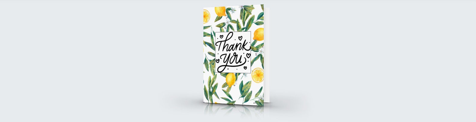 Lemon Decor for Wedding Bridal Shower Lemon Grace Stationery Thank You ...