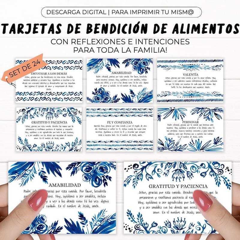 Tarjetas con versículos bíblicos inspiradores, tarjetas para oración ...