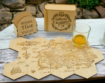 Wheel of Time Chapter Icon Coasters - Etsy