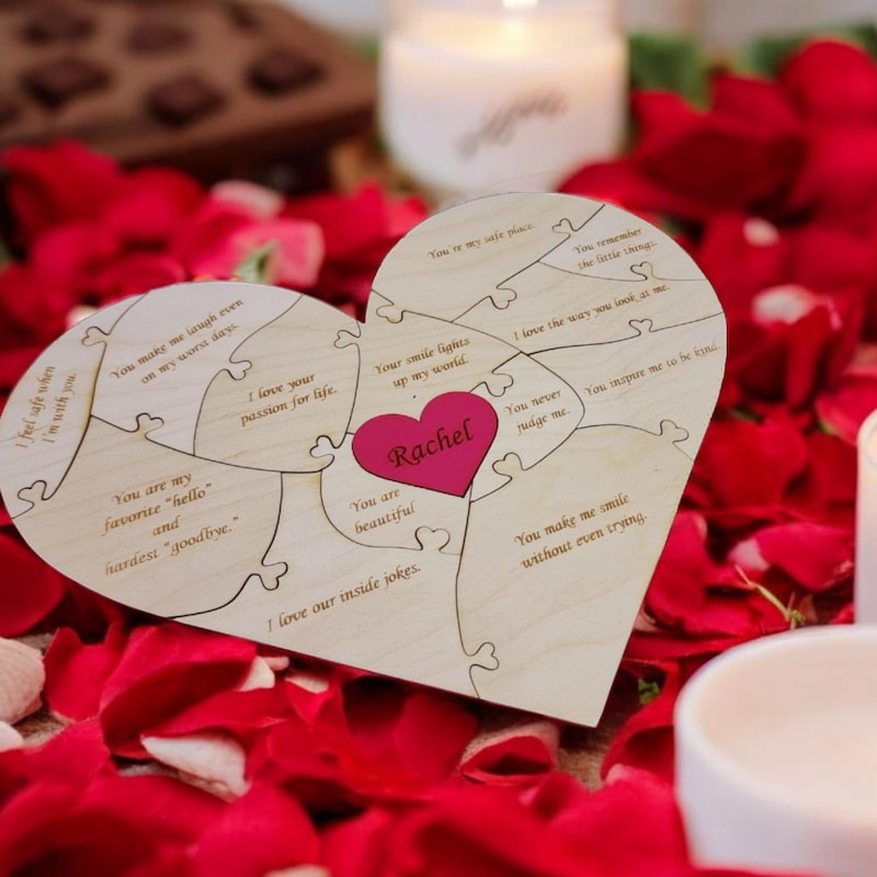 Romantic Puzzles for Couples - Etsy