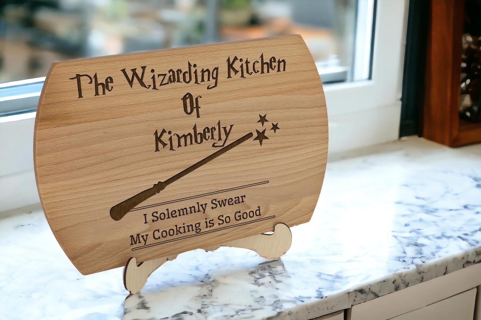 The Wizarding Kitchen of Personalized Funny Gift With Wizard Quote ...