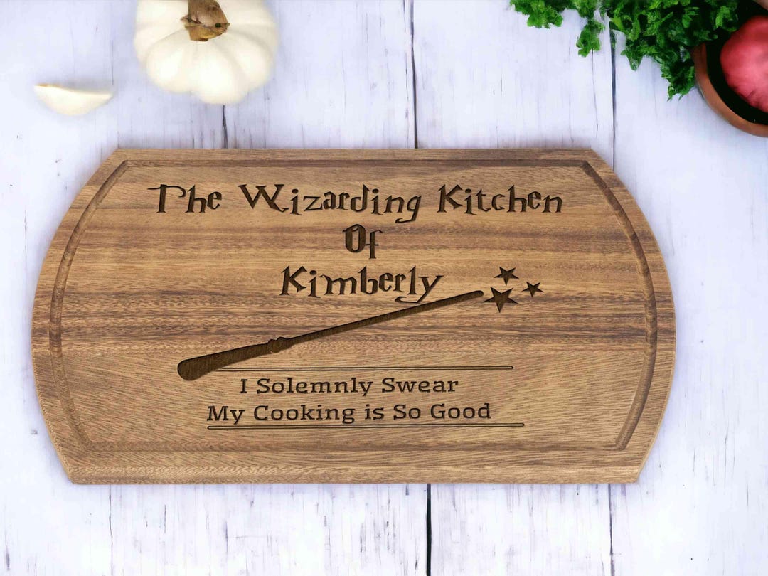The Wizarding Kitchen of Personalized Funny Gift With Wizard Quote ...