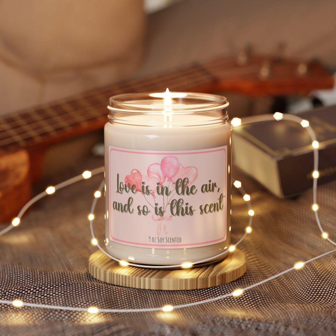 Valentine Romantic Scented Soy Candle, Romantic Home Decor, Gifts for ...