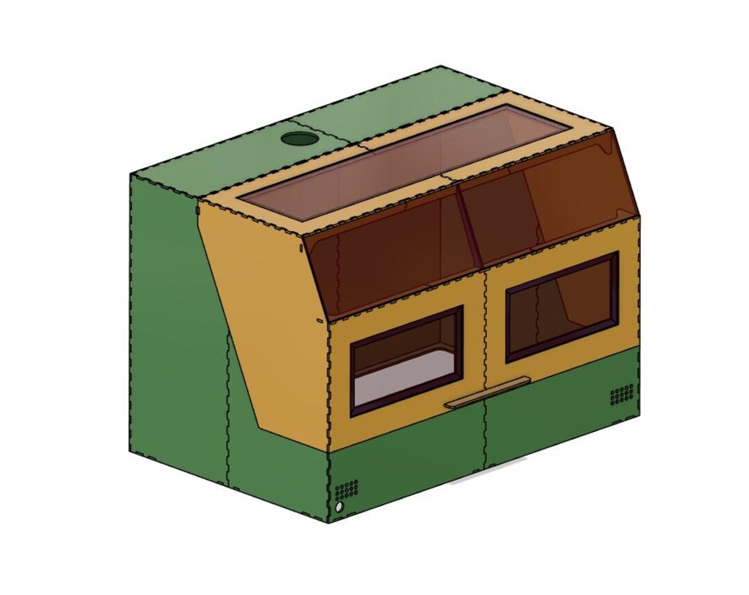 Enclosure E08 XL / Diode Laser DXF Plans - Etsy