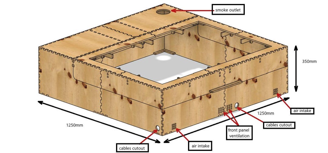 Atomstack A70 Max Enclosure Plans / DXF - Etsy