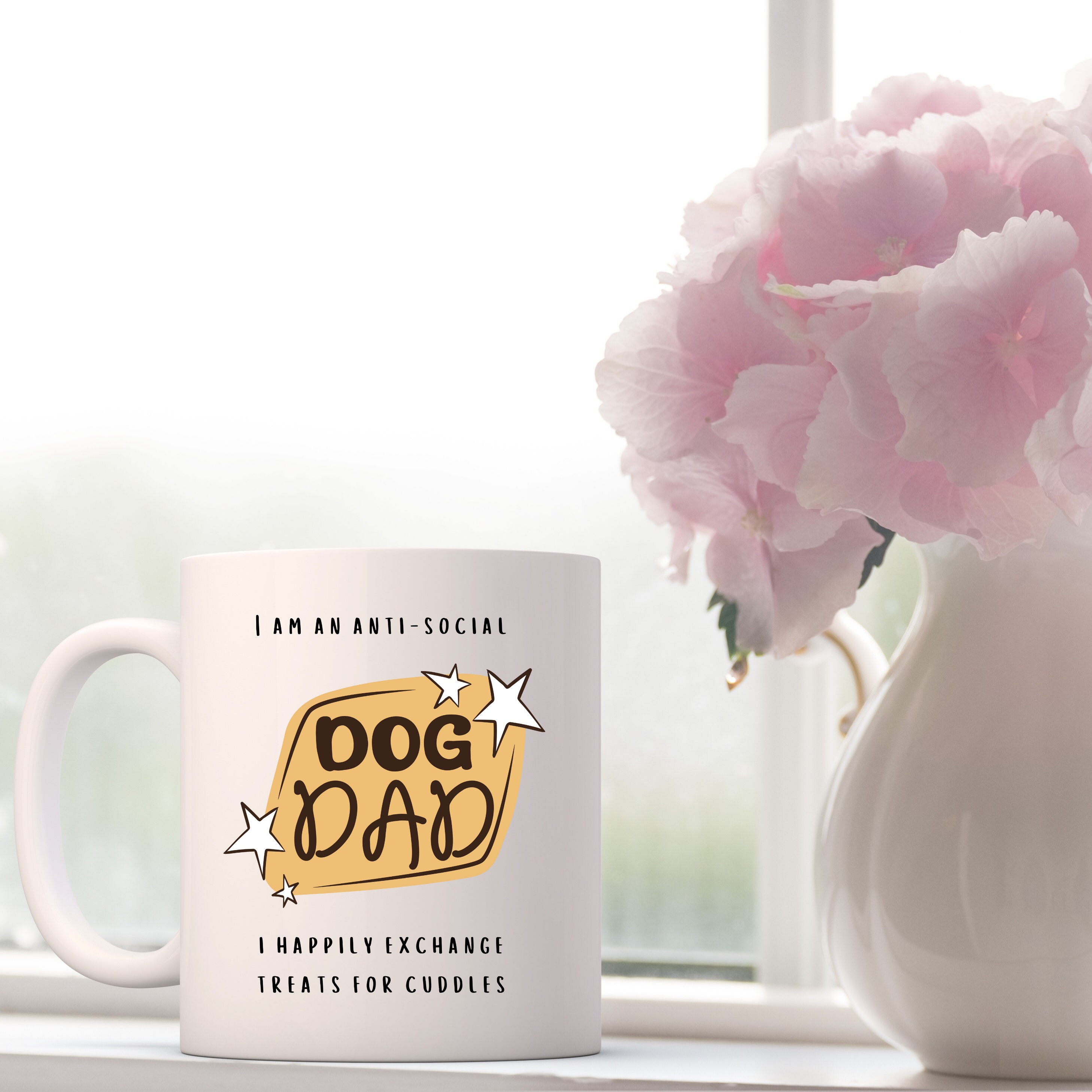 Best Dog Dad Mug Fathers Day Gifts for Him Dog Lover Gifts Tea and ...