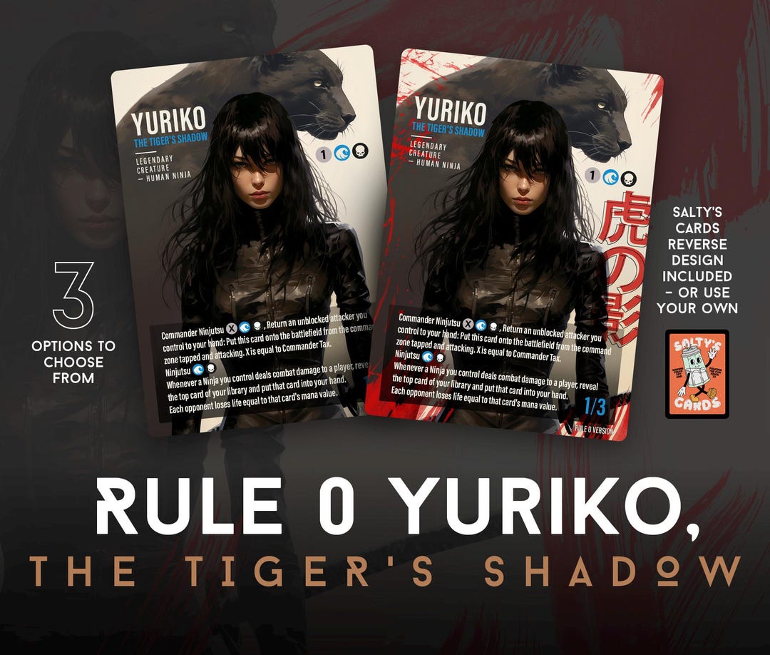 Yuriko, the Tigers Shadow Rule 0 Version Rebalanced With Commander Tax ...
