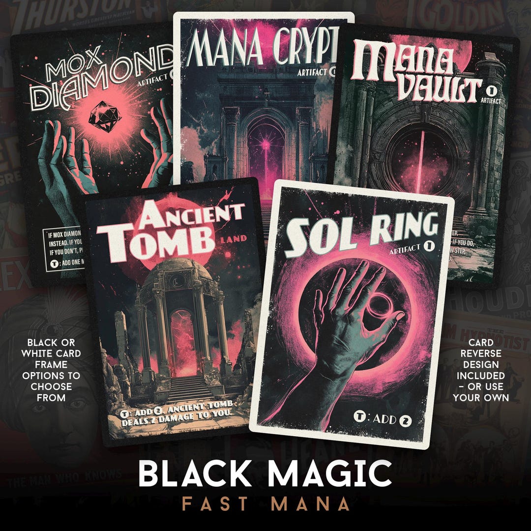 Black Magic - Fast Mana Cards - Commander Collection | MTG | Digital ...