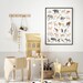 Safari Nursery Decor, Safari Alphabet, Animal Alphabet Poster ...