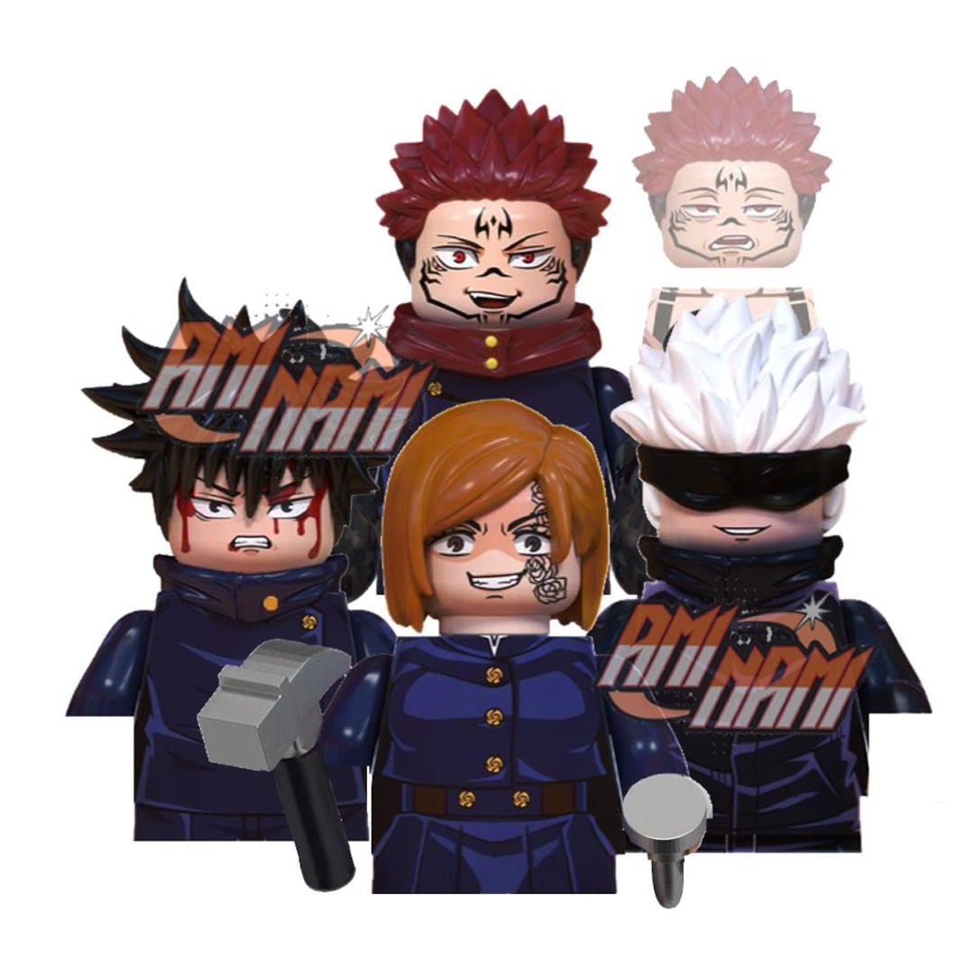 Set of 1/4/8 Anime Figures Animé Custom Made Mini Figure Gojo Sukuna ...