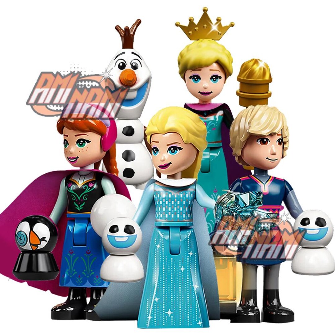Set of 1/5 Anime Figures Animé Custom Made Mini Figure Frozen Elsa Anna ...