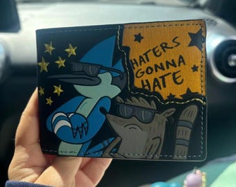 Regular Show 'haters Gonna Hate' Wallet - Etsy