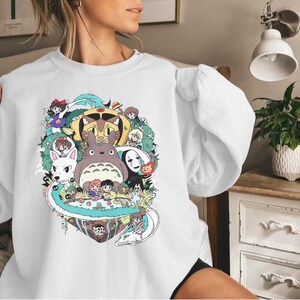 Studio Ghibli Howl's Moving Castle Sweatshirt, Spirited Away Shirt ...