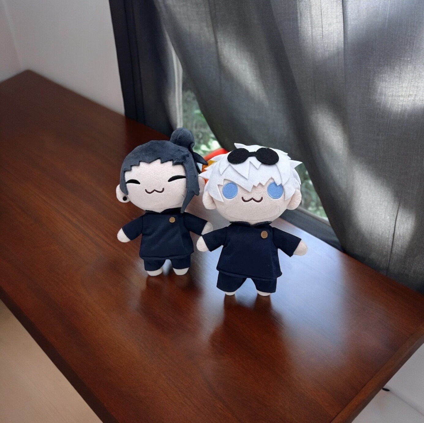 Adorable Gojo & Geto Plush Toys - Soft Jujutsu Kaisen Anime Plushies ...