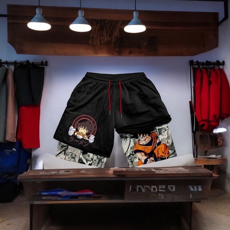 Anime Shorts for Men - Etsy