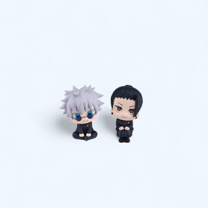 Jujutsu Kaisen Anime - Cute Gojo & Geto Pop Toy Figurines | Bubble Head ...