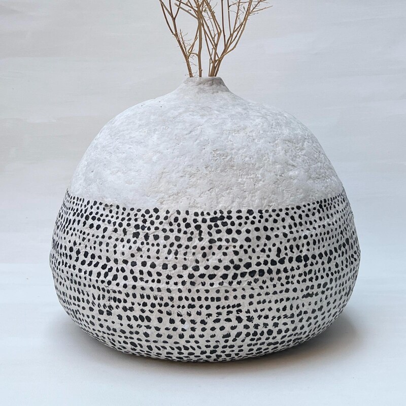 Paper Mache Vase - Etsy