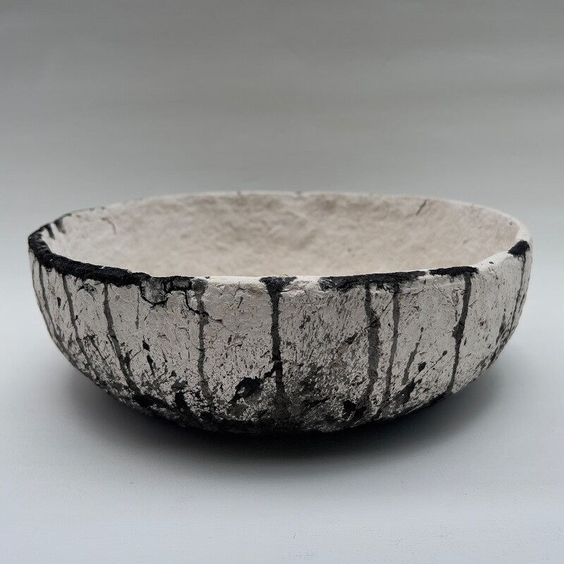 Paper Mache Bowl - Etsy