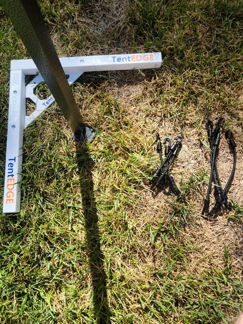 Tent Banner Brackets for Pop-up Canopy – Custom Vendor Booth Branding ...