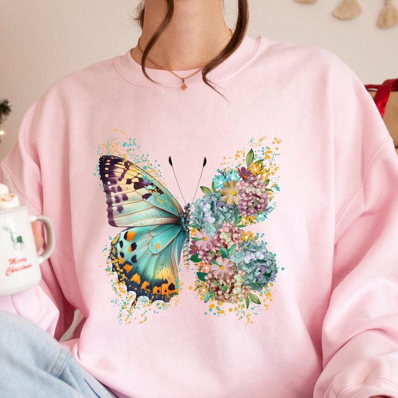 Butterfly Sweater - Etsy