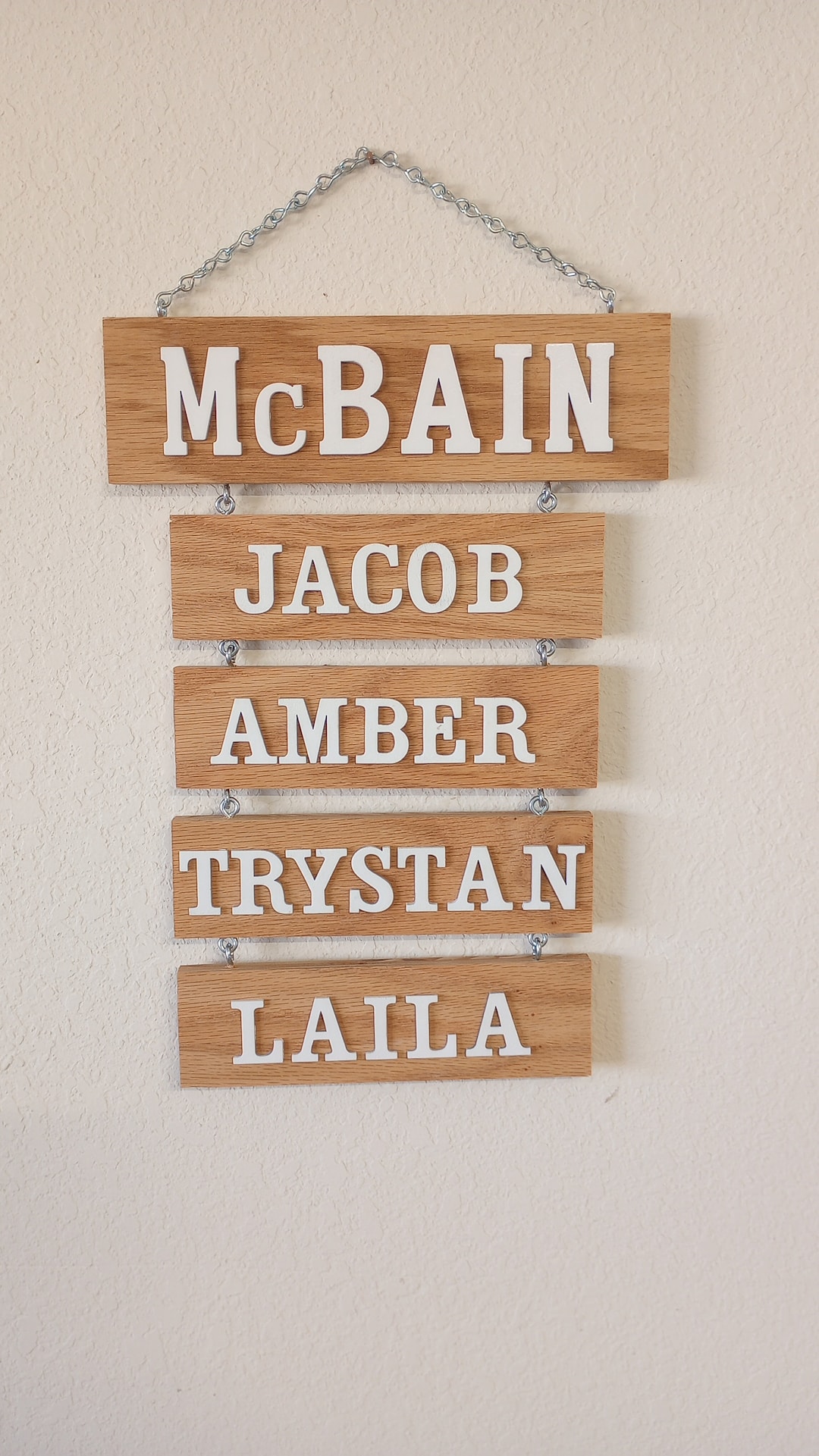Family Names / Business Names Wall Hanging - Etsy