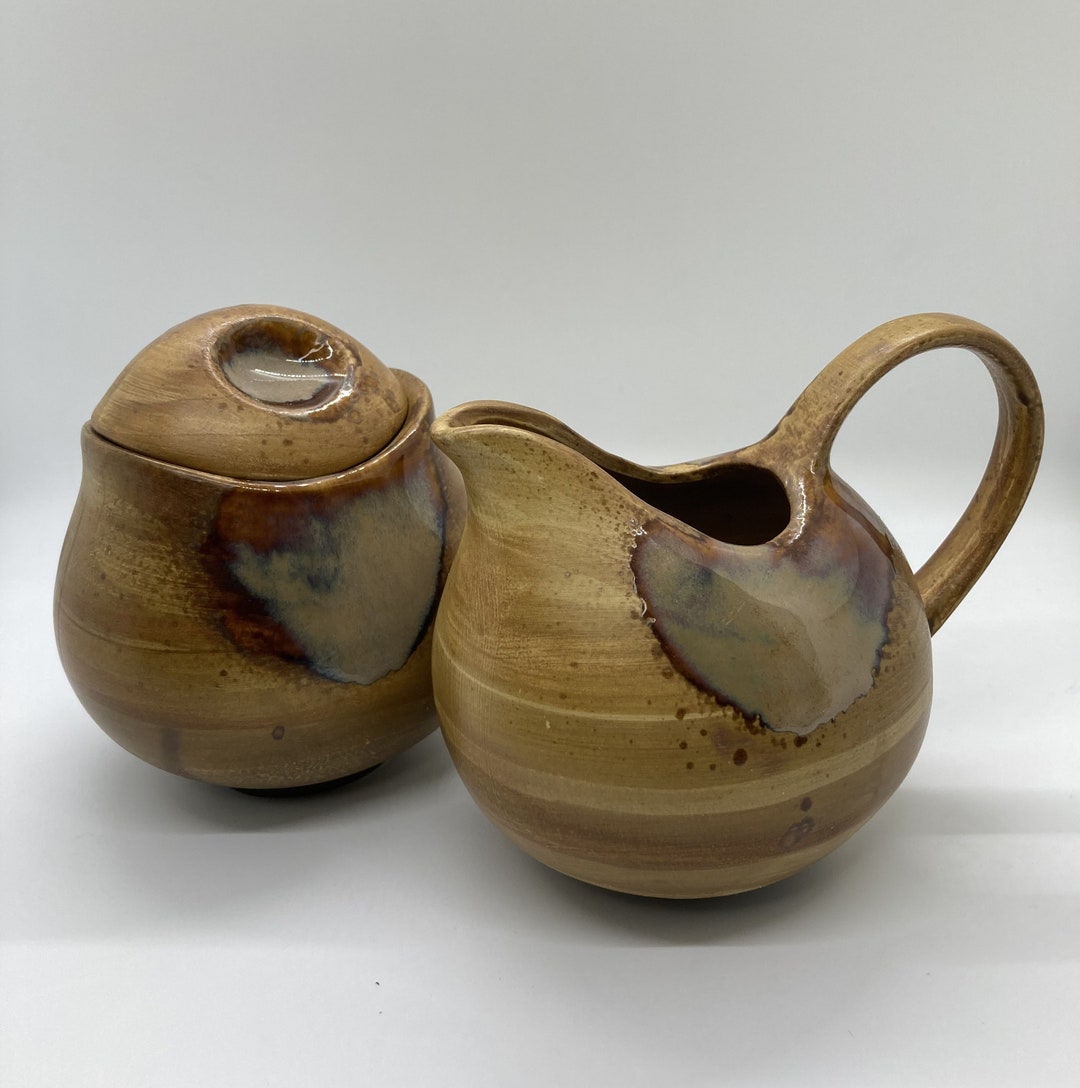 Vintage Sango Splash Sugar and Creamer Set, Vintage Sugar and Creamer ...