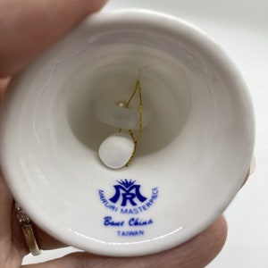 Vintage Maruri Masterpiece Bell, Bone China, Decorative China Bell ...