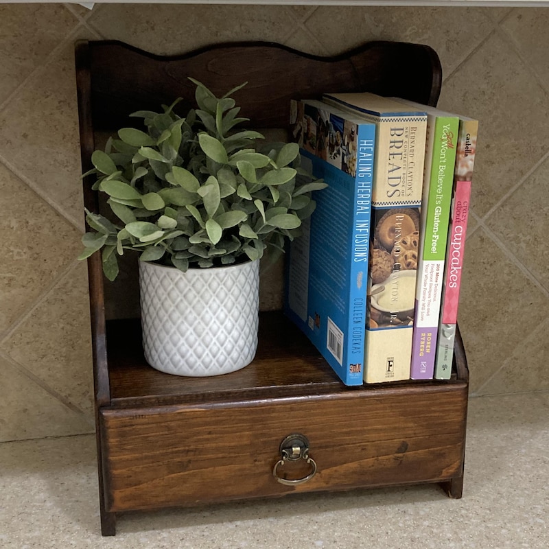 Vintage Book Shelf - Etsy