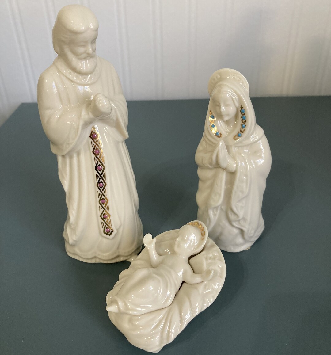Vintage Lenox Nativity Scene, Nativity Figures - Etsy
