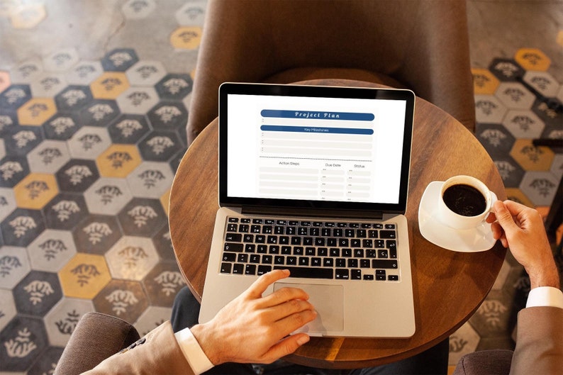 Project Plan Fillable & Printable PDF Form - Etsy