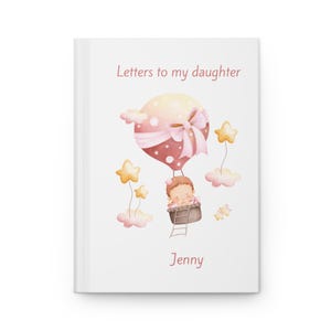 Baby Girl in a Floating Balloon, Letters to Baby Girl, Thoughtful Gift ...