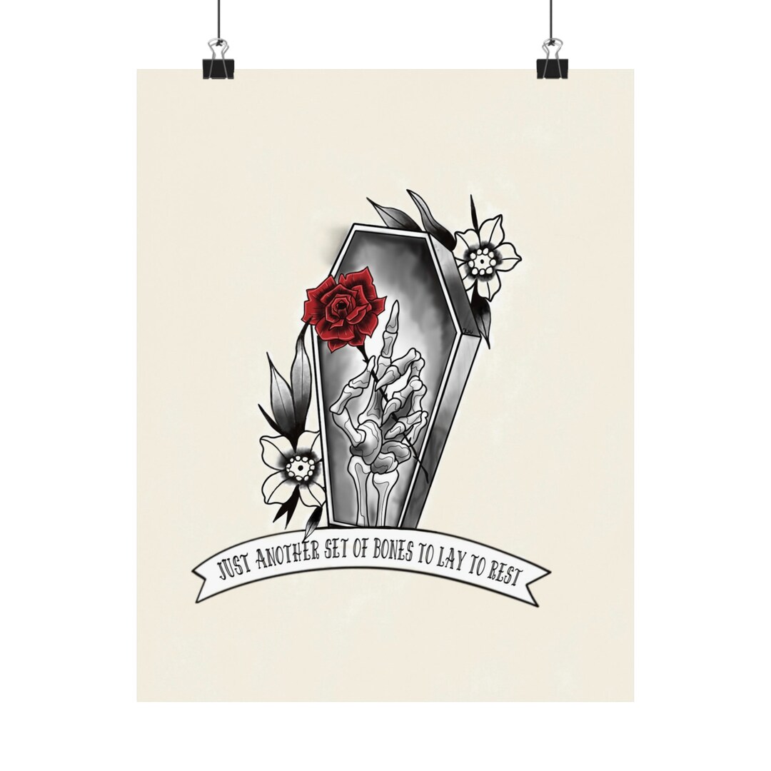 Another Set of Bones - Pierce the Veil Matte Vertical Posters - Etsy