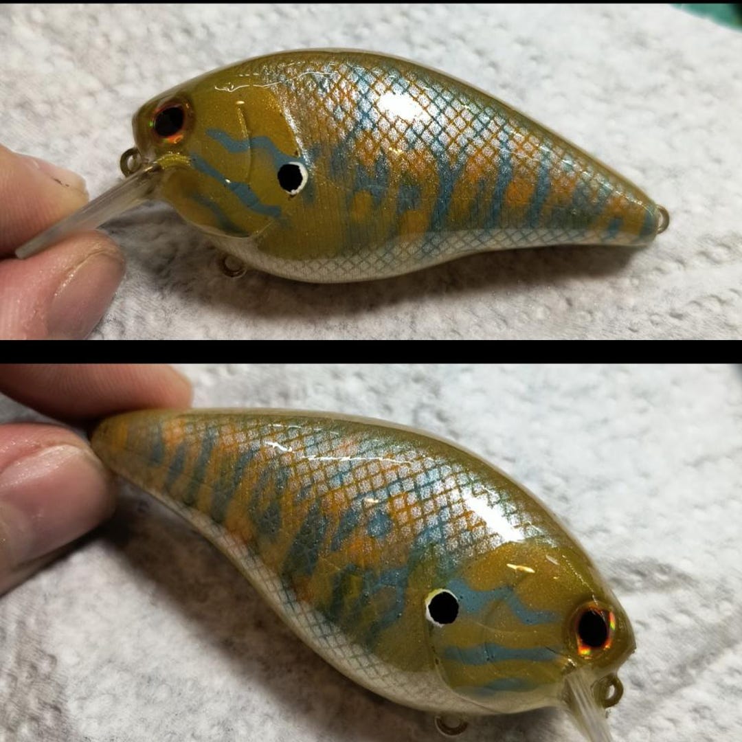Orange Spotted Sunfish Custom Lure - Etsy