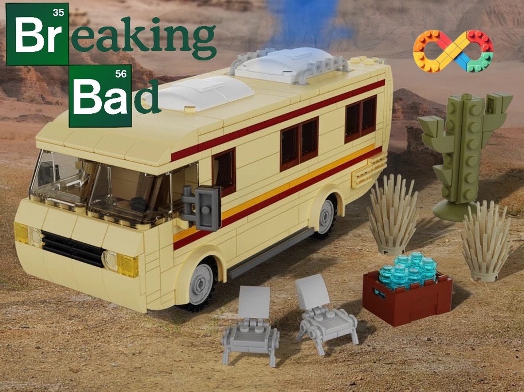 LEGO Compatible Breaking Bad Camper Car Building Kit - Etsy UK