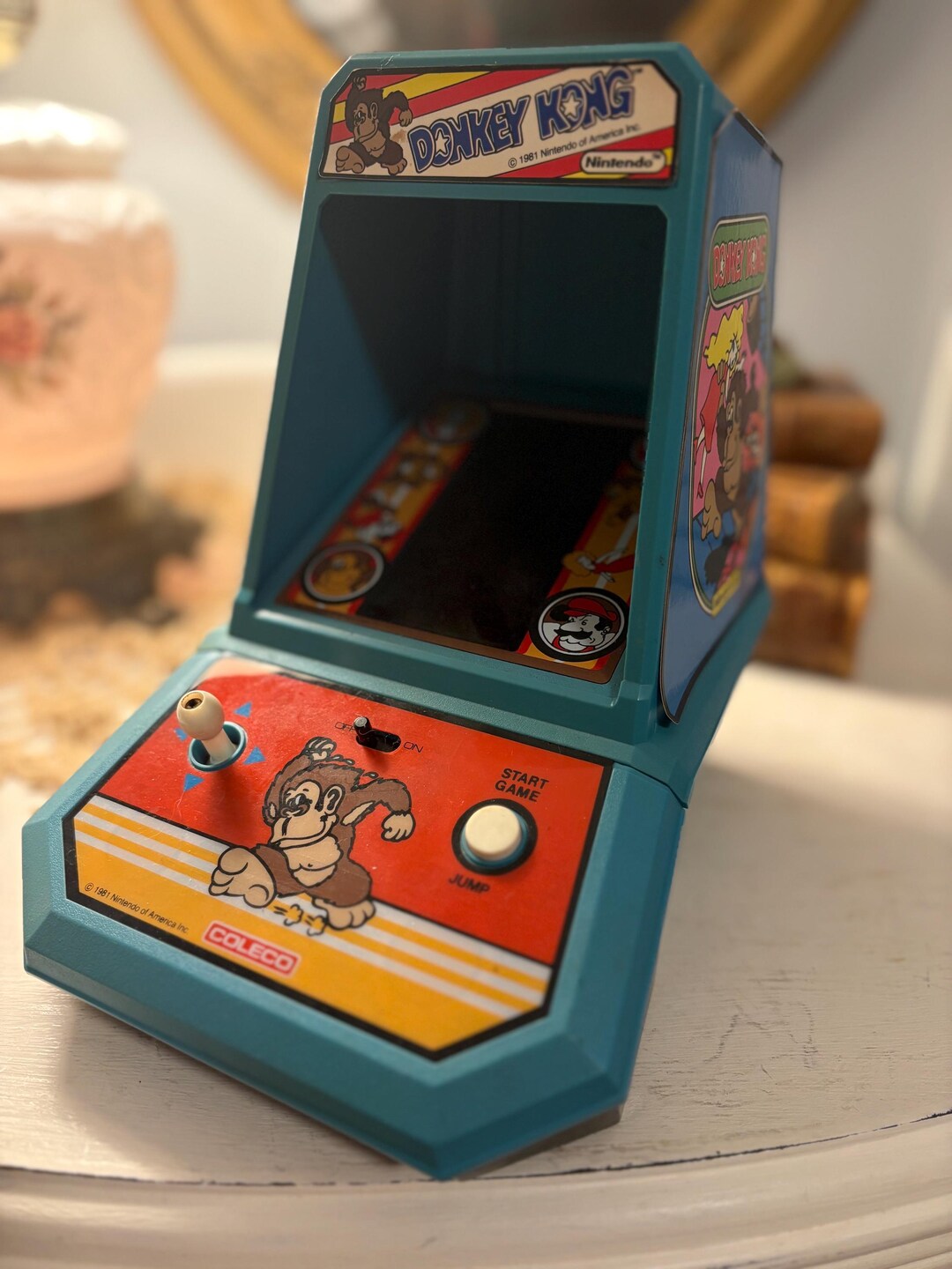 Coleco Donkey Kong Tabletop Mini Arcade Game - Vintage 1981 Nintendo ...