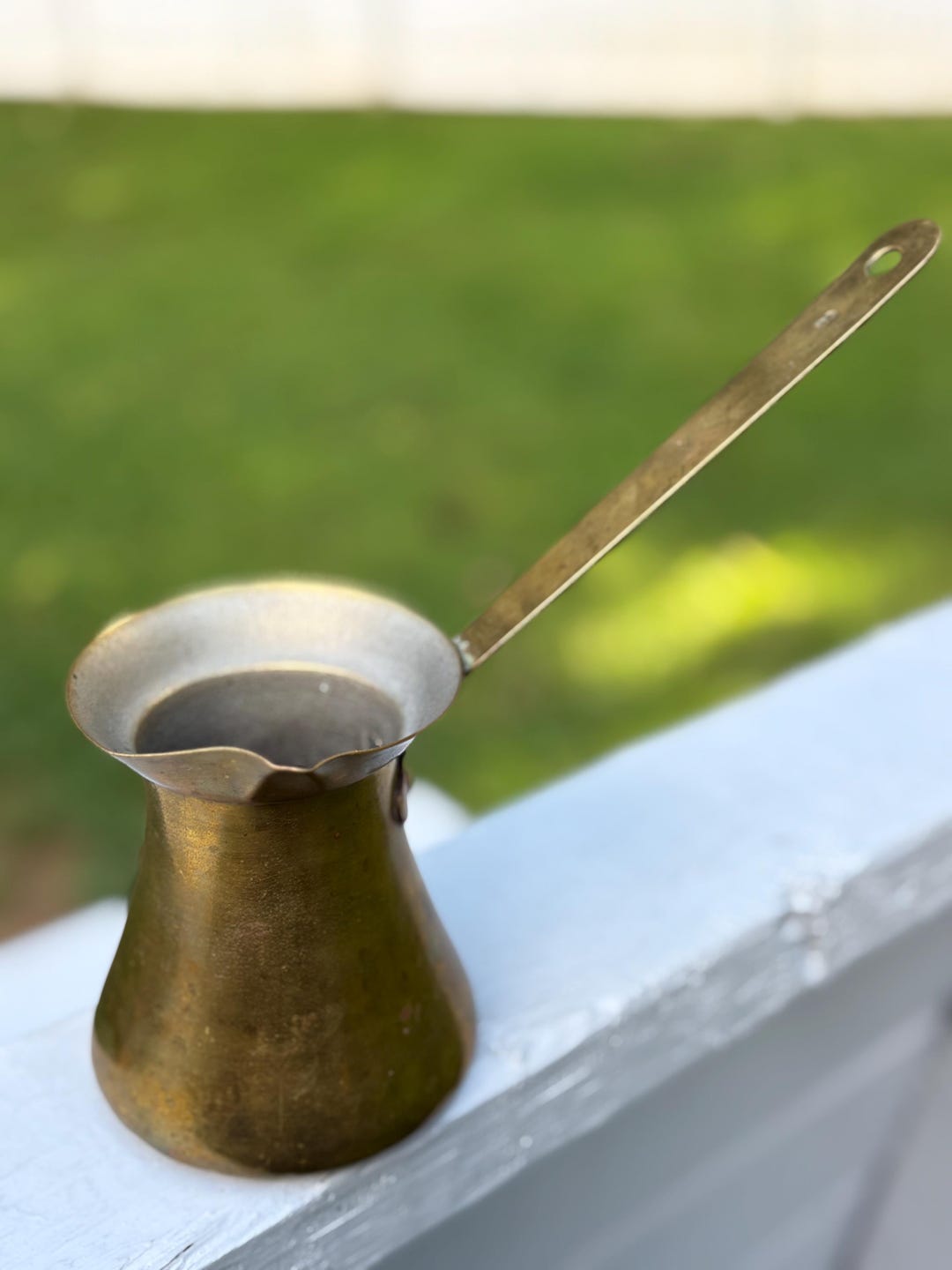 Brass Turkish Coffee Pot - Vintage - Etsy