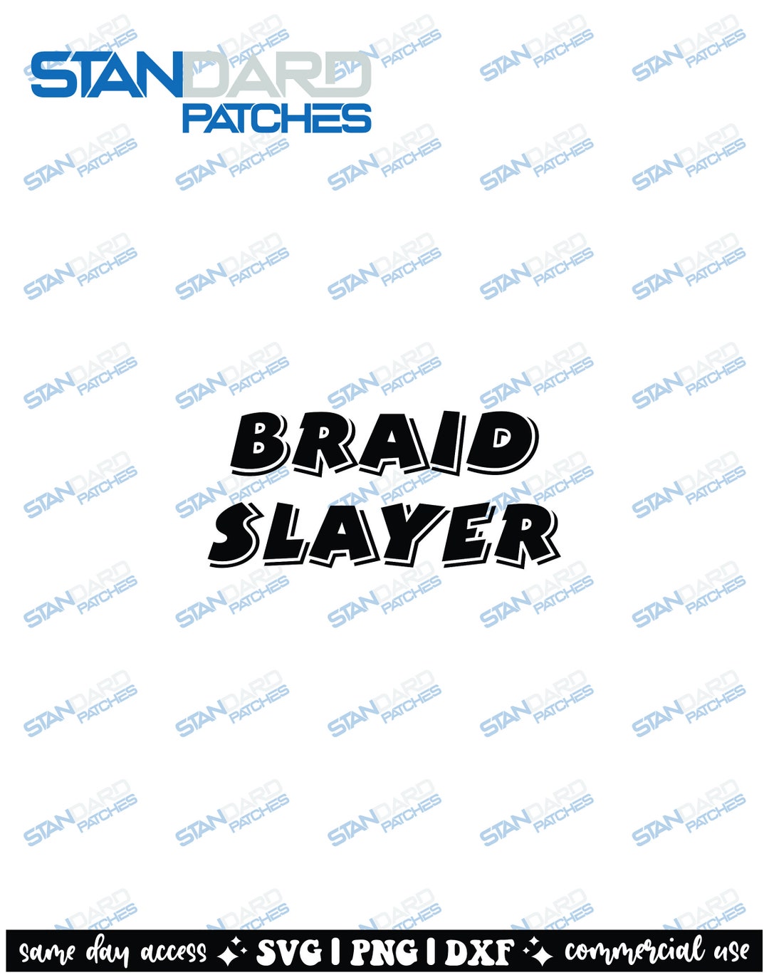 Braid Slayer Svg Files, Svg, Png, Motivational Svg , T Shirt Print ...