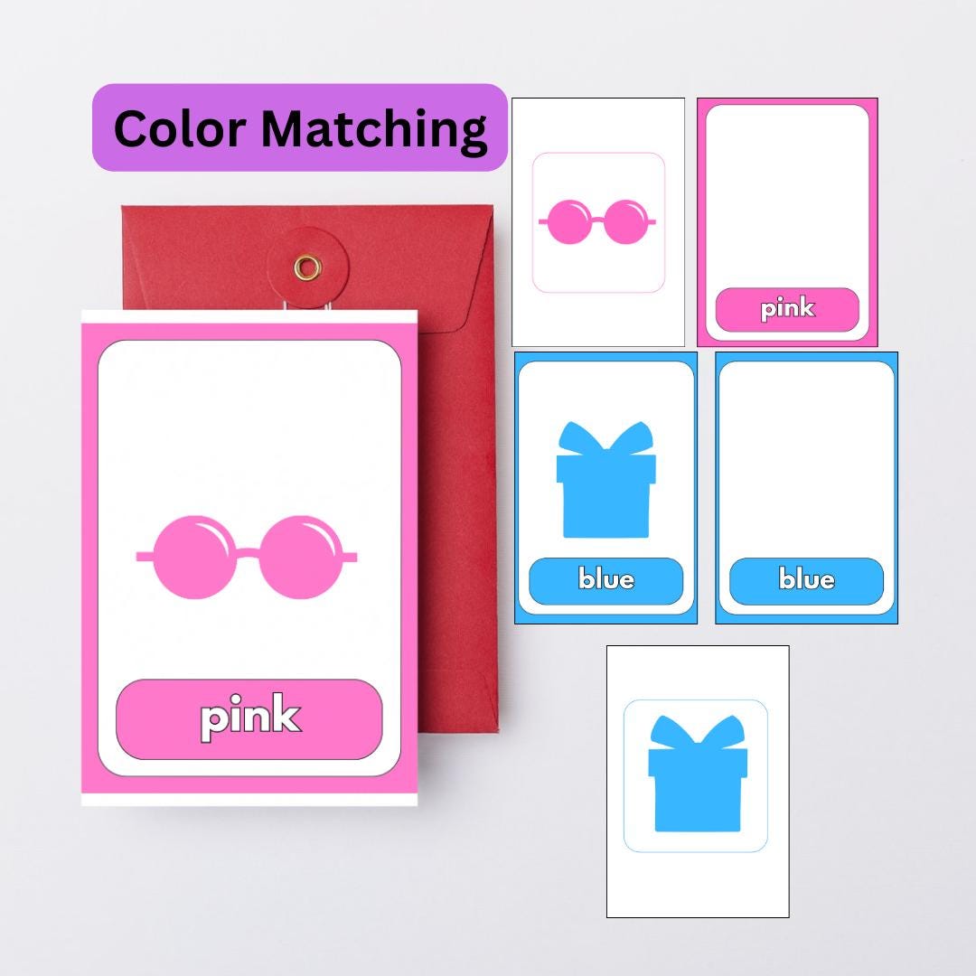 Color Matching,color Activity,learning Colors,toddler Activity ...