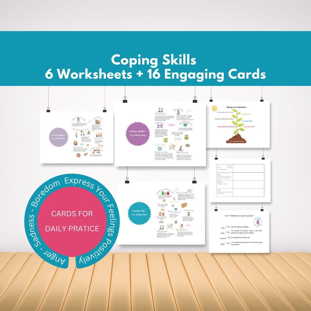 Coping Skills Worksheets,assertive Communication,social Skills,feelings ...