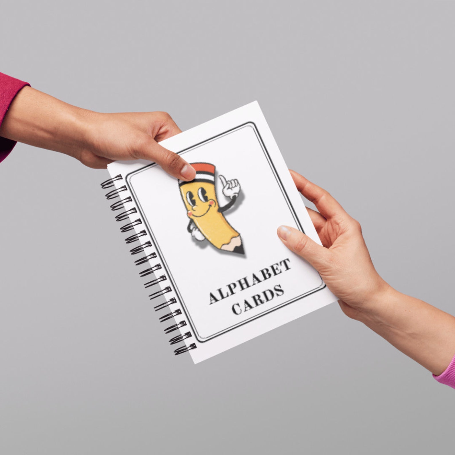 Alphabet Cards for Classroom Use,din A6,alphabet Flashcards for ...