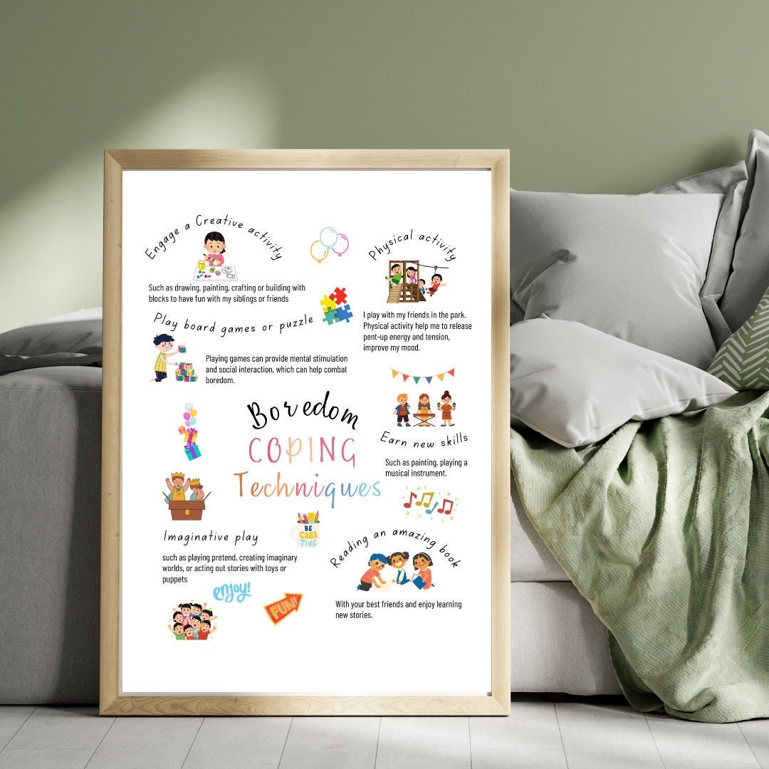 Boredom Coping Skills Techniques,emotional Wheel,heart Feeling Wheel ...