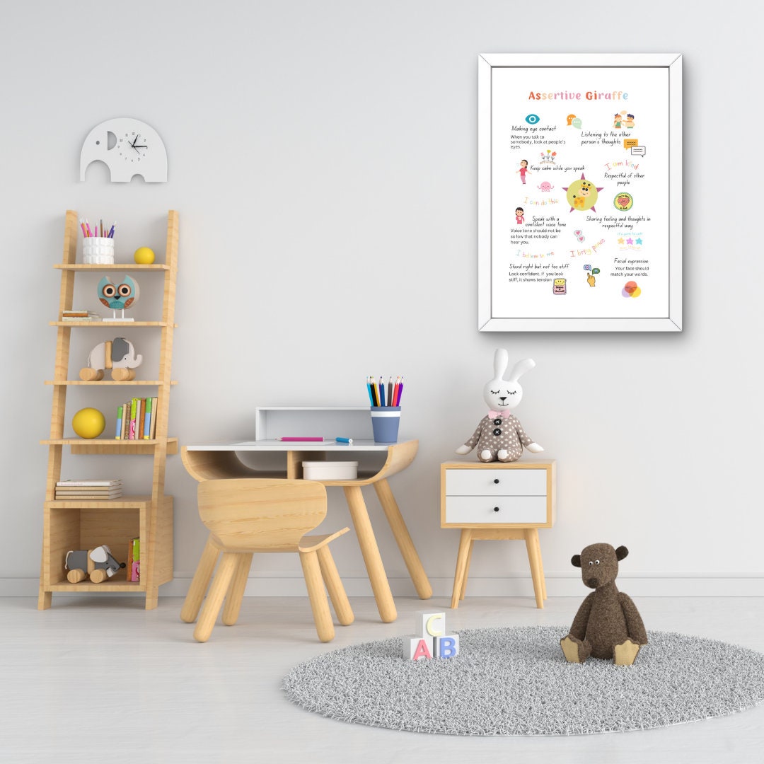 Assertive Communication Poster,communication Skills,behavior,classroom ...