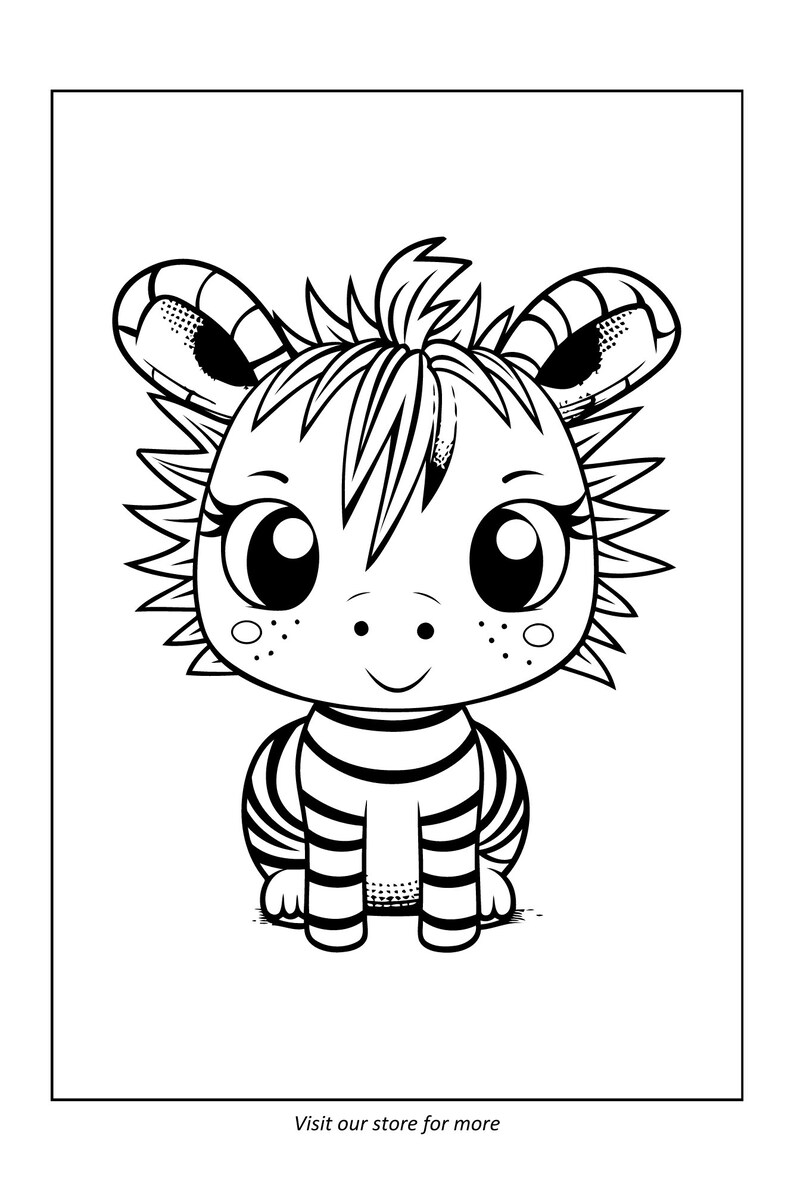 Magic Animals Coloring Pages for Kids Toddlers Preschoolers,printable ...