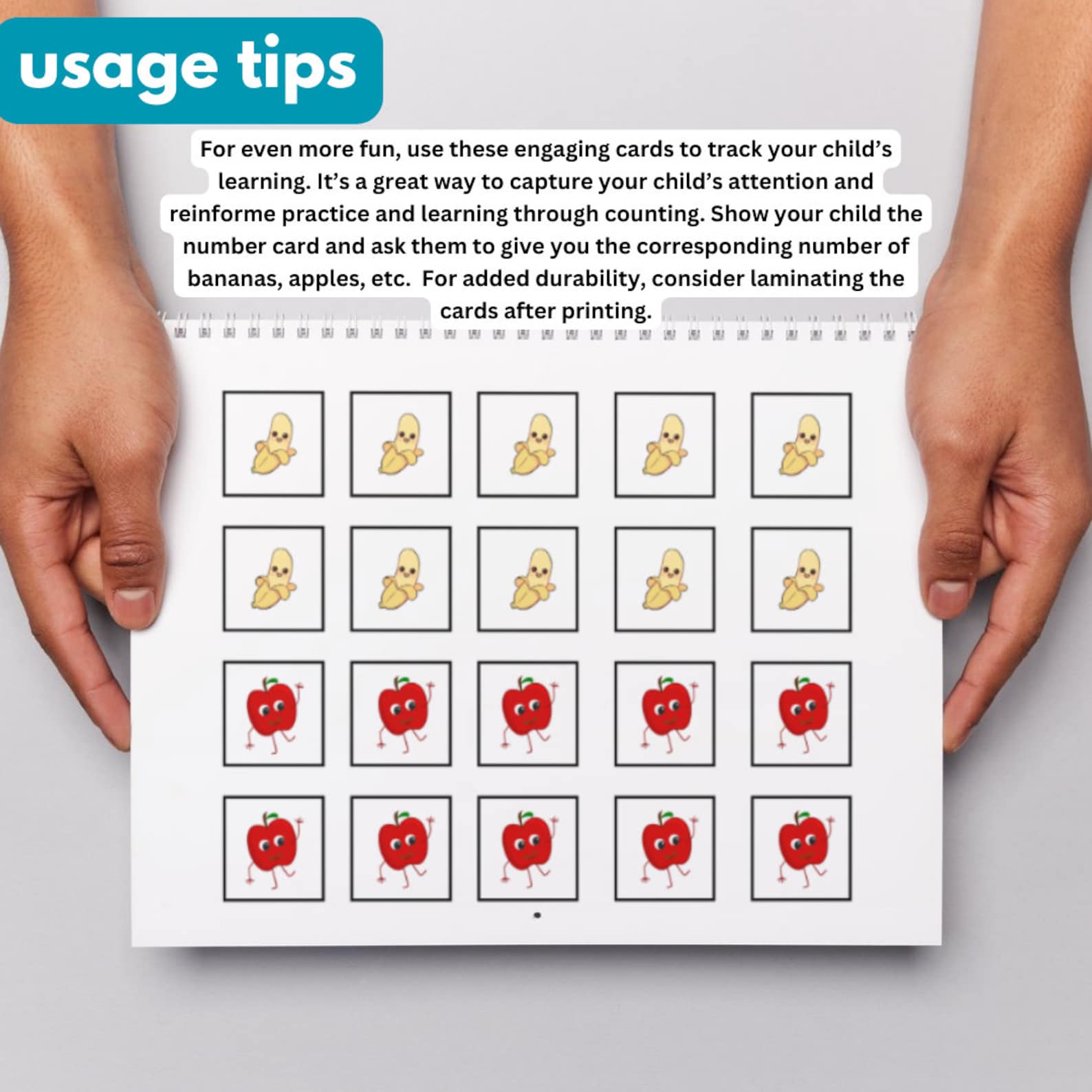 Numbers Poster 1-20,1-10 Numbers Cards,toddlers Preschool Activity ...