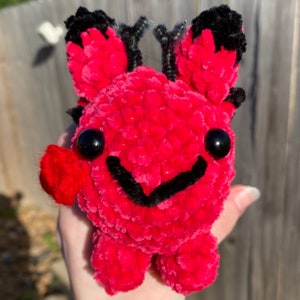 Cursed Cat Alastor Hazbin Hotel Crochet Amigurumi Plush - Etsy Australia