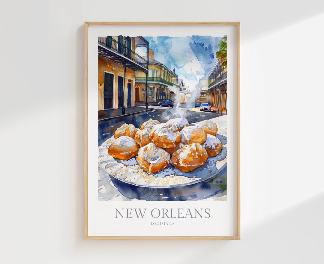 New Orleans Louisiana Poster Digital Download Printable Art New Orleans ...