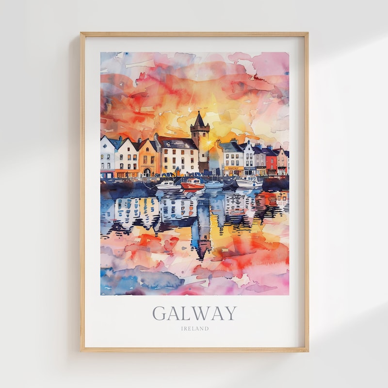 Galway, Ireland Poster - Etsy
