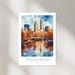 Indianapolis Indiana Watercolor Poster Digital Download Printable Wall ...