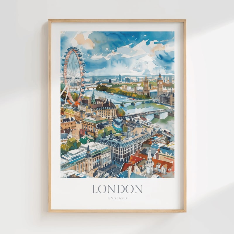 London Poster - Etsy UK