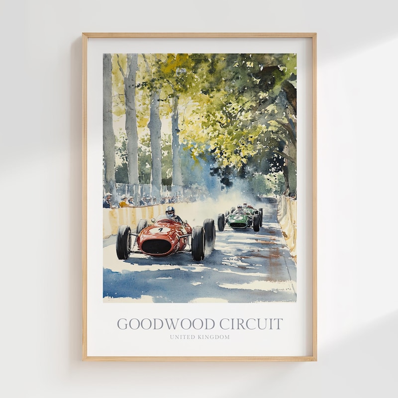Goodwood Racing Posters - Etsy